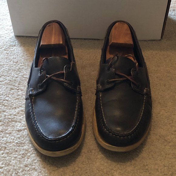 Brooks Brothers | Shoes | Brooks Brothers Leather Topsiders Size 5 ...
